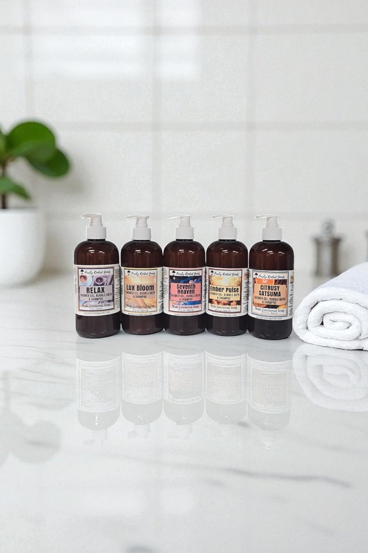 Shampoo, Shower Gel, Bubble Bath (3 in 1) - MultiFunctional Soap ...
